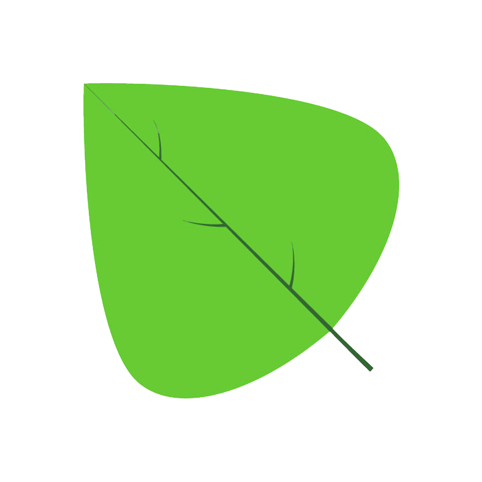 Hoja simple triangular o romboide - Va de Árboles